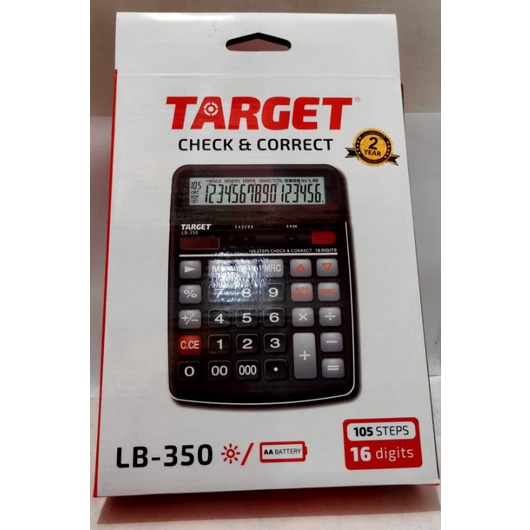 Jual Caculator TARGET LB-350(16Digits) | Shopee Indonesia