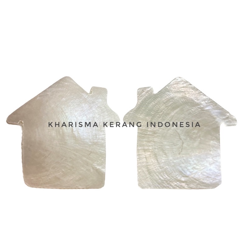 Jual CAPIZ SHELL HOUSE SHAPE KERANG SIMPING KULIT KERANG CAPIZ CAPIZ ...