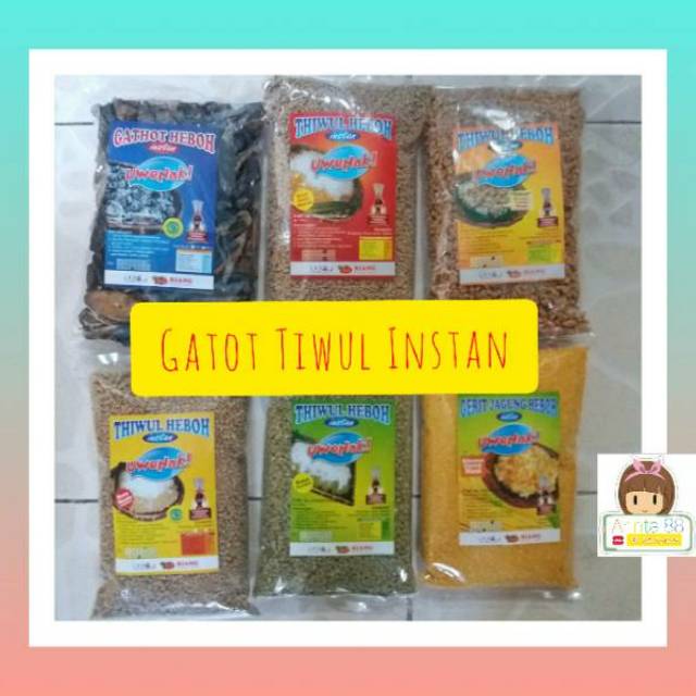 Jual Gatot Tiwul Instan- Gathot Thiwul Makanan Tradisional | Shopee ...