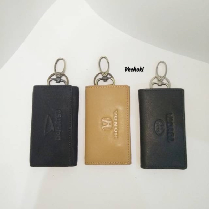 Jual Dompet Kunci mobil Dompet Stnk Kulit sapi original | Shopee Indonesia