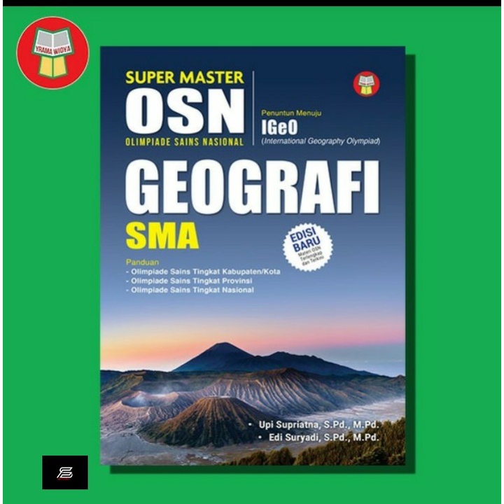 Jual BUKU OLIMPIADE-SUPER MASTER OSN/KSN GEOGRAFI SMA TINGKAT KABUPATEN/KOTA,PROVINSI DAN ...
