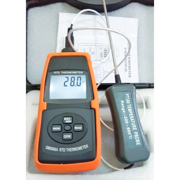 Jual RTD Thermometer High Precision Temperature Kelvin Fahrenheid and ...