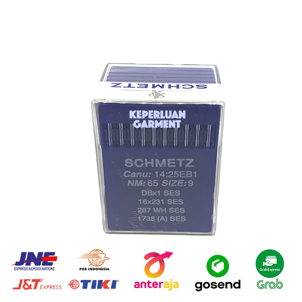 Jual Jarum Jahit Schmetz Needles DBX1 untuk Mesin Jahit Industri 1 Jarum | Shopee Indonesia