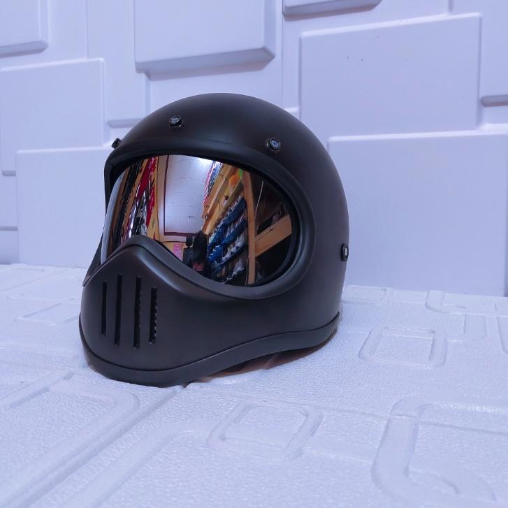 Jual Trend - HELM CUSTOM CAKIL SIMPSON M30 RETRO FULL FACE VINTAGE ...