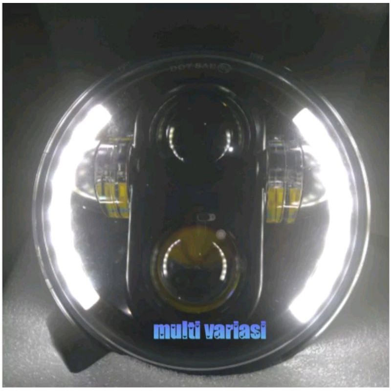 Jual Lampu LED Daymaker 5.75inch DRL kiri kanan harga per1pcs(DRL bisa ...