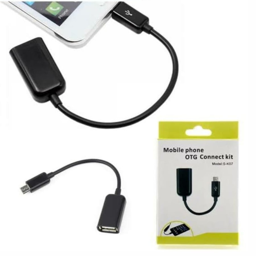 Jual Kabel Usb otg Micro Android sambungan hp untuk sound card mouse ...