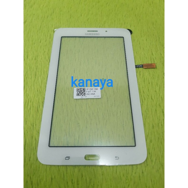 Jual Touchscren Samsung Tab 3 V / Touchsren Samsung T116 T116NU / Layar ...