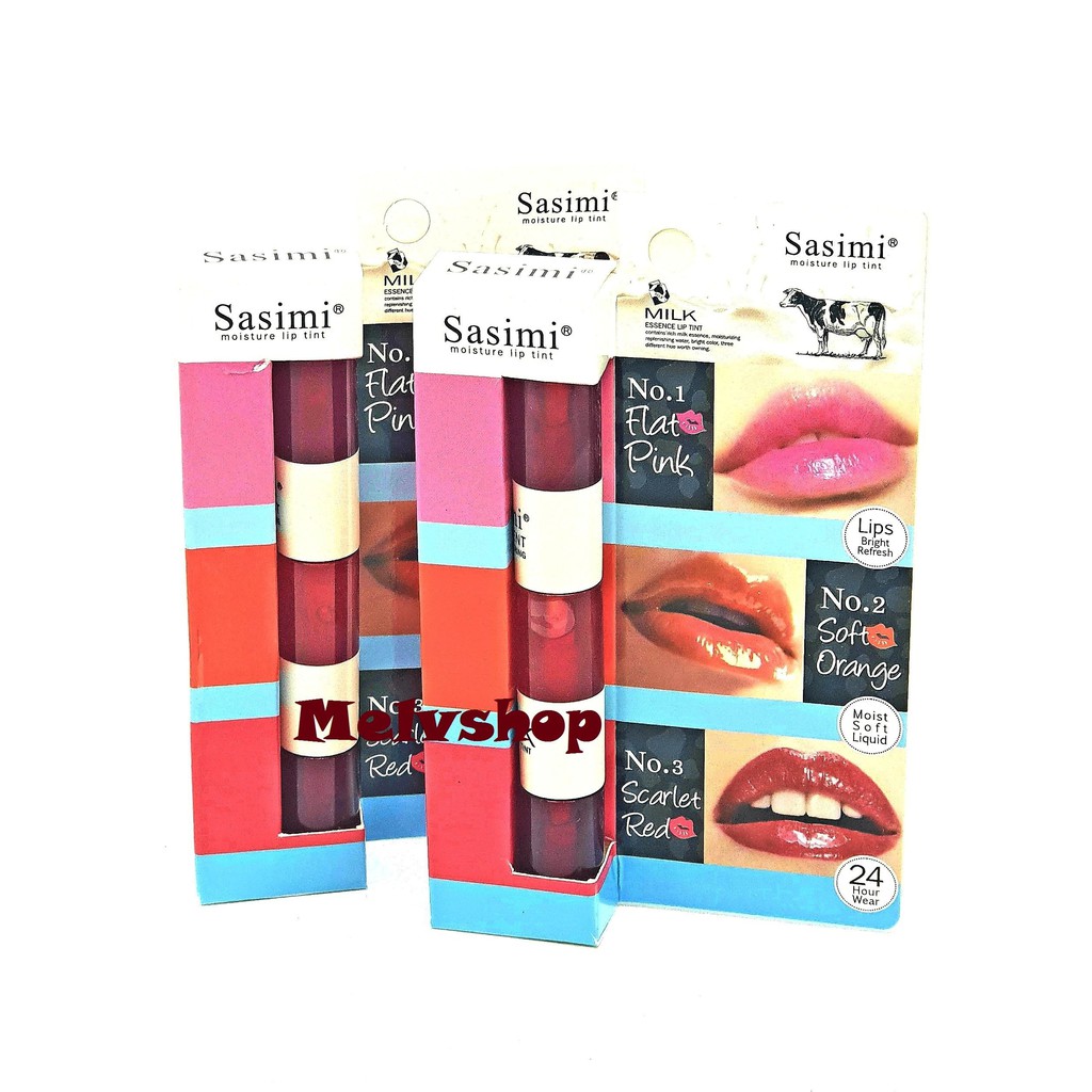 Jual Lip Tint SASIMI 3in1 - Esence Lip Tint | Shopee Indonesia