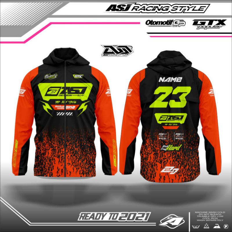 Jual JAKET RACING GRASTRACK POPULAR KEKINIAN BAHAN PARASUT PALING LARIS ...