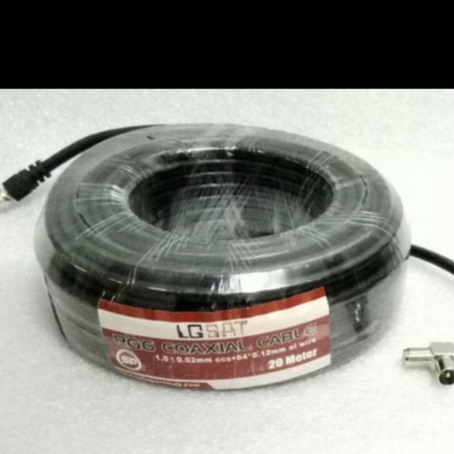 Jual Kabel RG6 20meter LG-Sat | Shopee Indonesia