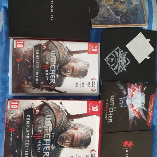 Jual The Witcher 3 Switch Complete edition Uncensored second | Shopee ...