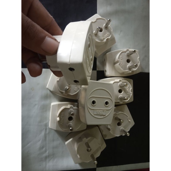 Jual multi T stop kontak listrik | Shopee Indonesia