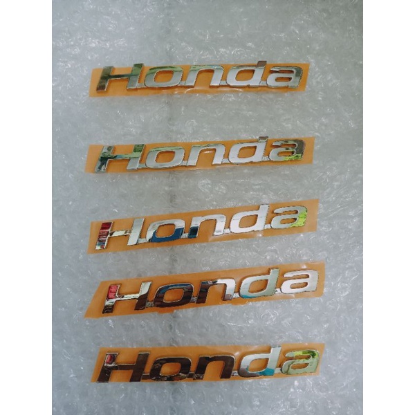 Jual Logo Emblem Tulisan Honda Original | Shopee Indonesia