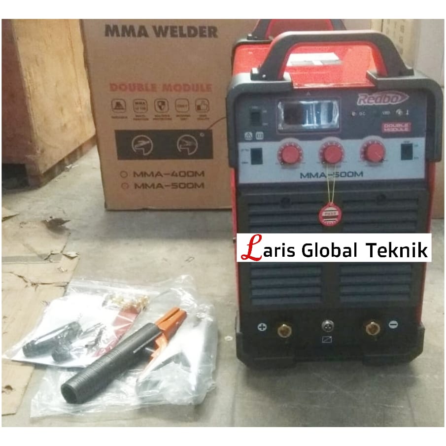 Jual REDBO MMA 500 M MESIN LAS MMA500 INVERTER 3PHASE 380V | Shopee ...