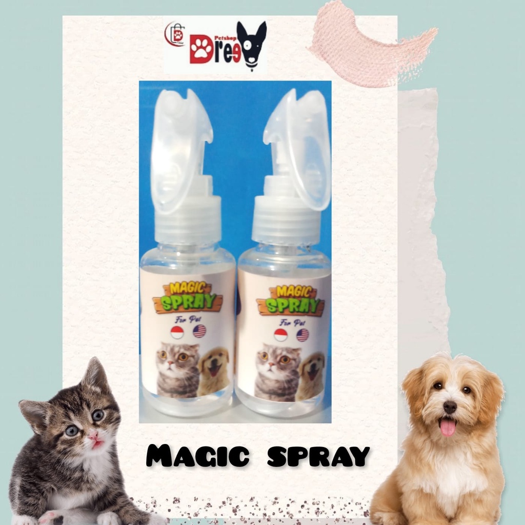 Jual Magic Spray 60ML | Obat Penyakit Kulit Kucing/Anjing/Hewan/Kelinci ...