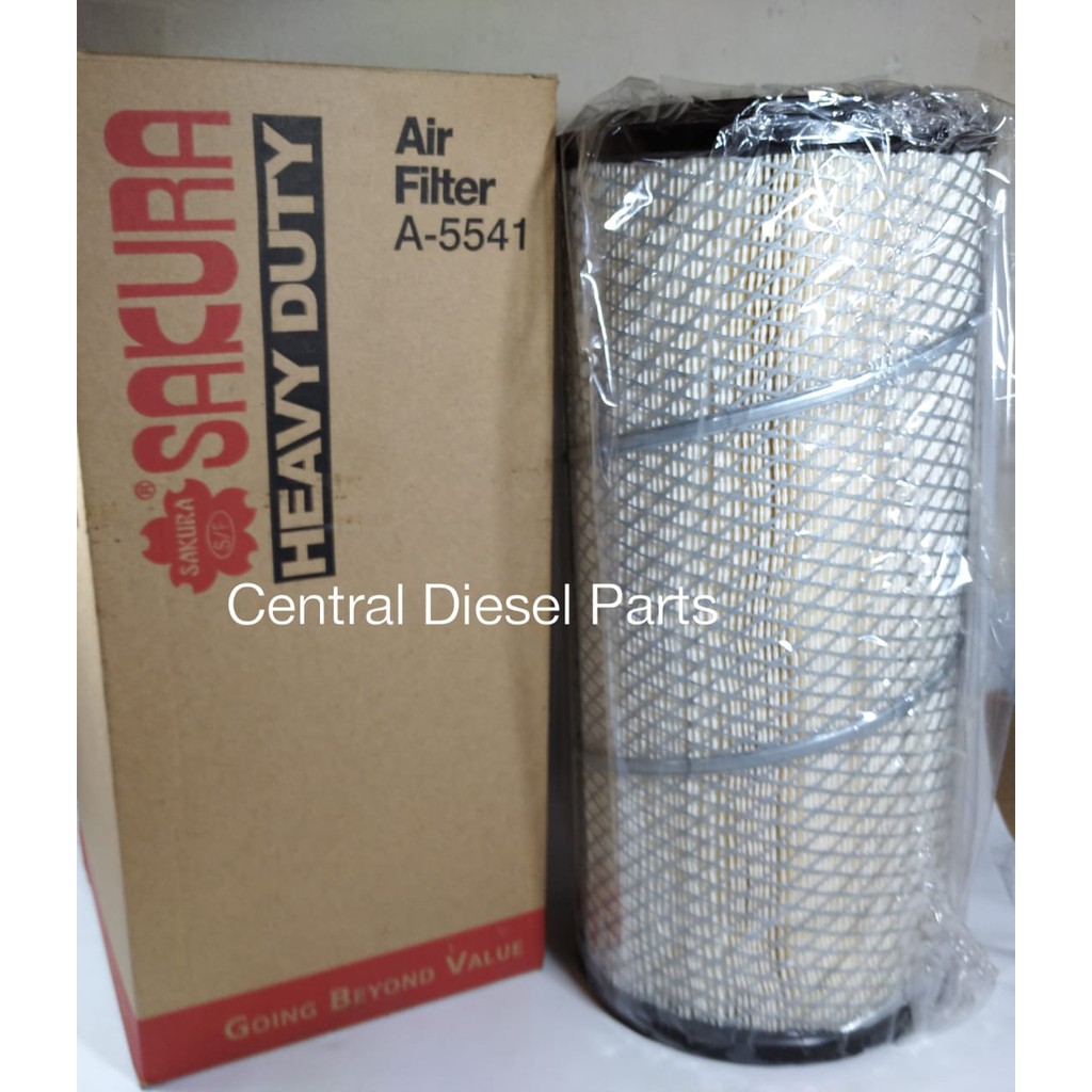 Jual Filter Udara / Air Filter Yanmar A-5541 A5541 119117-12560 Sakura ...
