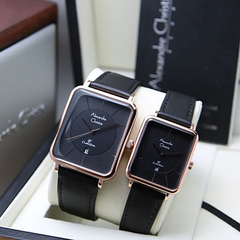 Jual Jam tangan couple Alexandre Christie Ac 8662/Ac8662 harga couple ...
