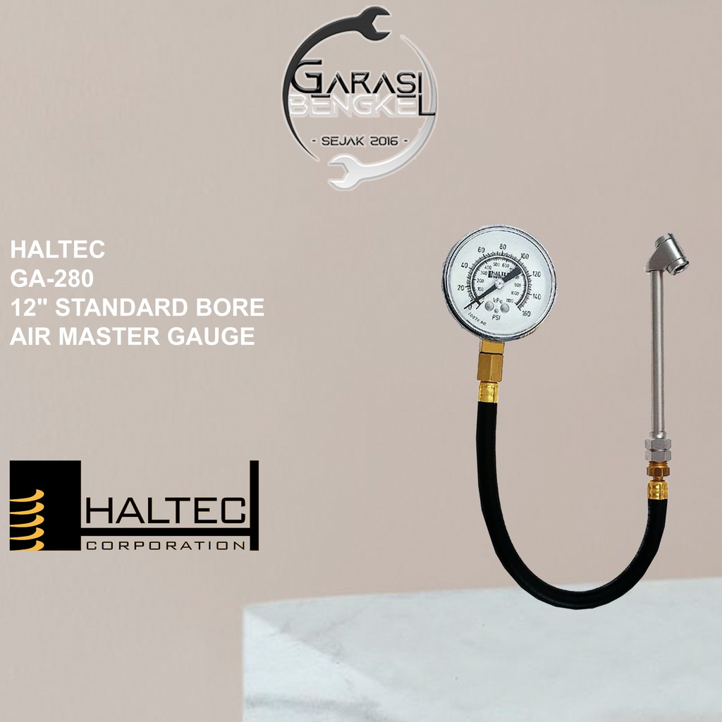 Jual Haltec GA-280 Pressure Gauge - Ukuran Angin 160 Psi | Shopee Indonesia