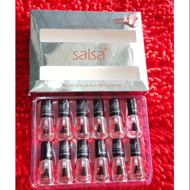 Jual KUTEK SALSA BENING ISI 12 PC BPOM | Shopee Indonesia