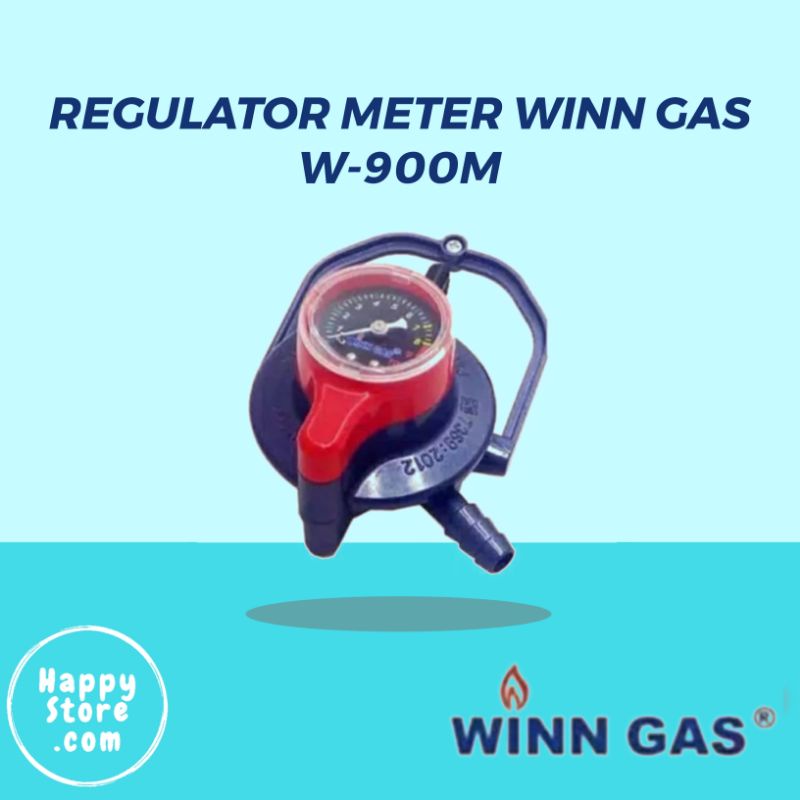 Jual REGULATOR GAS WINN GAS METER W 900 TEKANAN RENDAH DENGAN METER ...