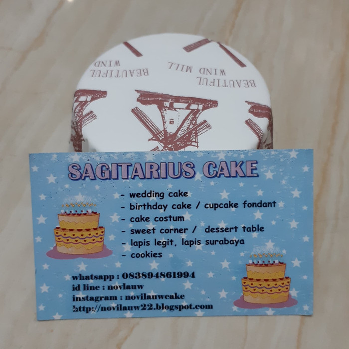 Jual MURAH paper cup roti bulat /kertas roti bluder diameter 7cm ...