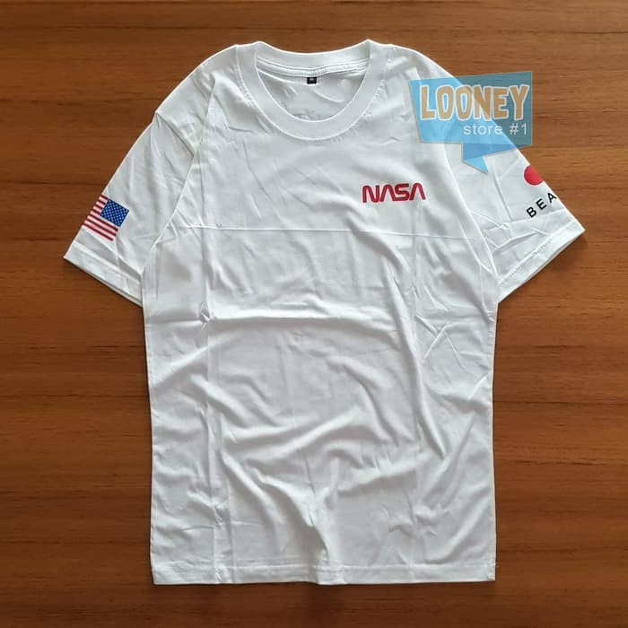 Jual T-Shirt NASA X TOM SACHS X BEAMS / Kaos NASA X TOM SACHS X BEAMS ...