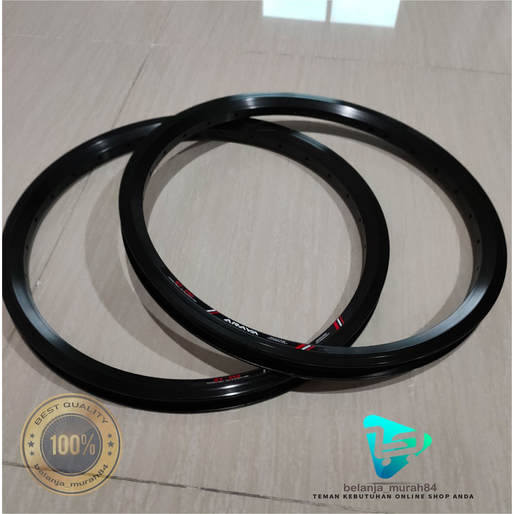 Jual Velg Rim Sepeda 16 1 3/8 Alloy Double Wall 28H ARAYA Sepasang ...