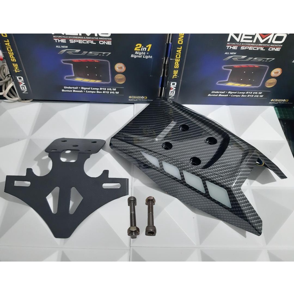 Jual Fender Yamaha R15M V4 Tail Tidy Undertail R15 v4 Carbon Nemo Ori ...