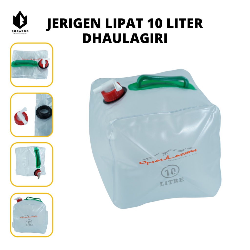 Jual [COD] Jerigen Lipat Dhaulagiri 10 Liter - Galon Lipat - Derigen ...