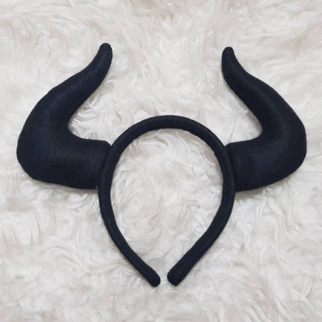 Jual Bando Devil Hitam Kostum Halloween Tema Iblis Karakter Monster ...