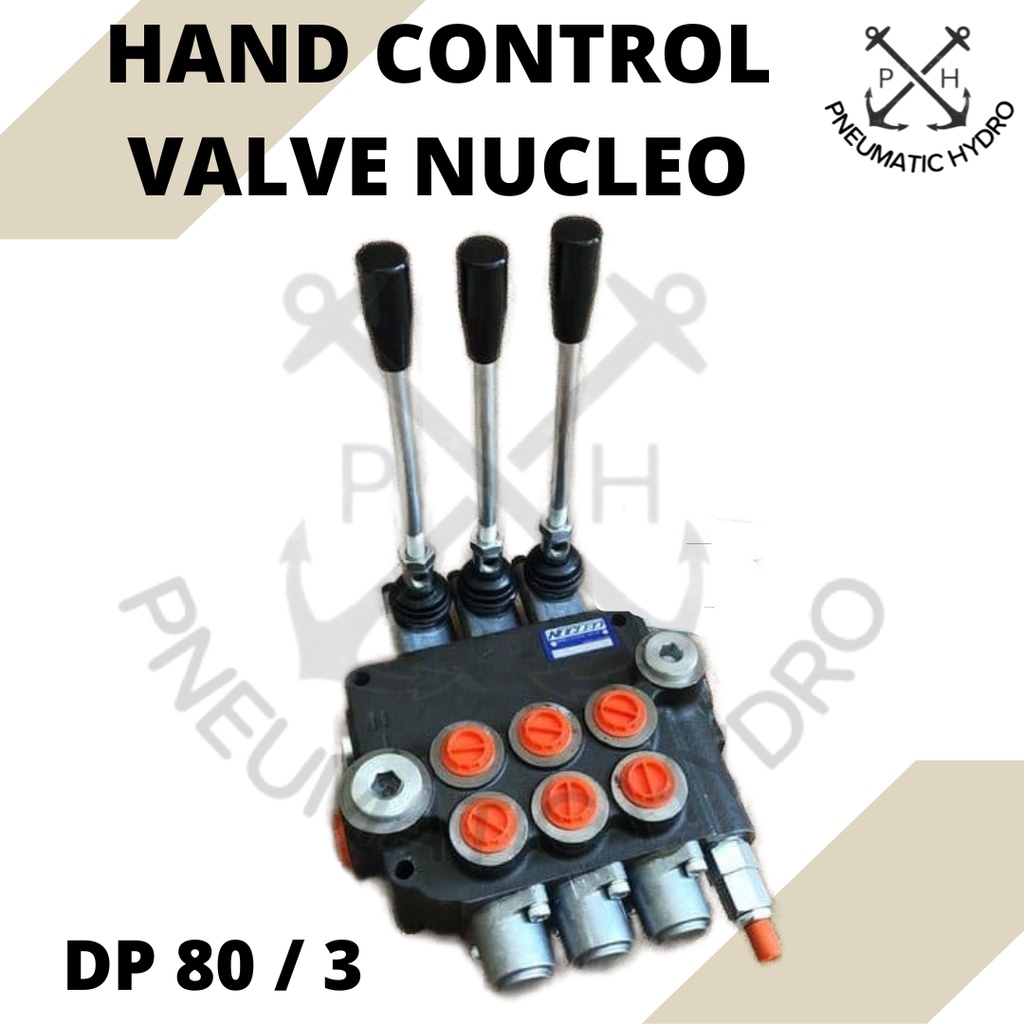 Jual HAND CONTROL VALVE HYRDAULIC DP80/3 DP 80 / 3 NUCLEO | Shopee ...
