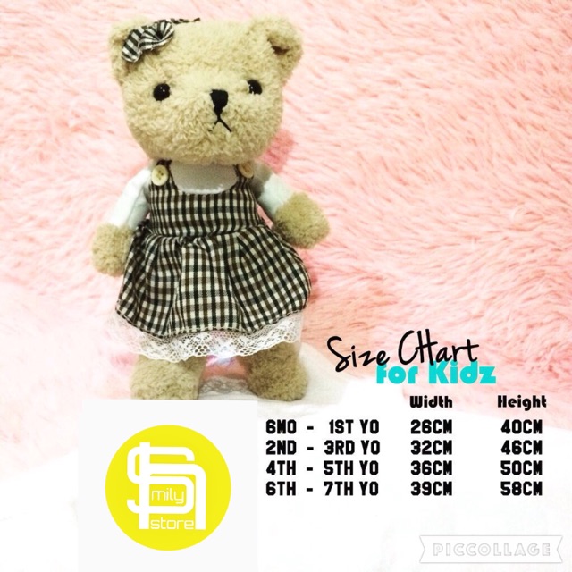 Jual Size Chart Anak | Shopee Indonesia