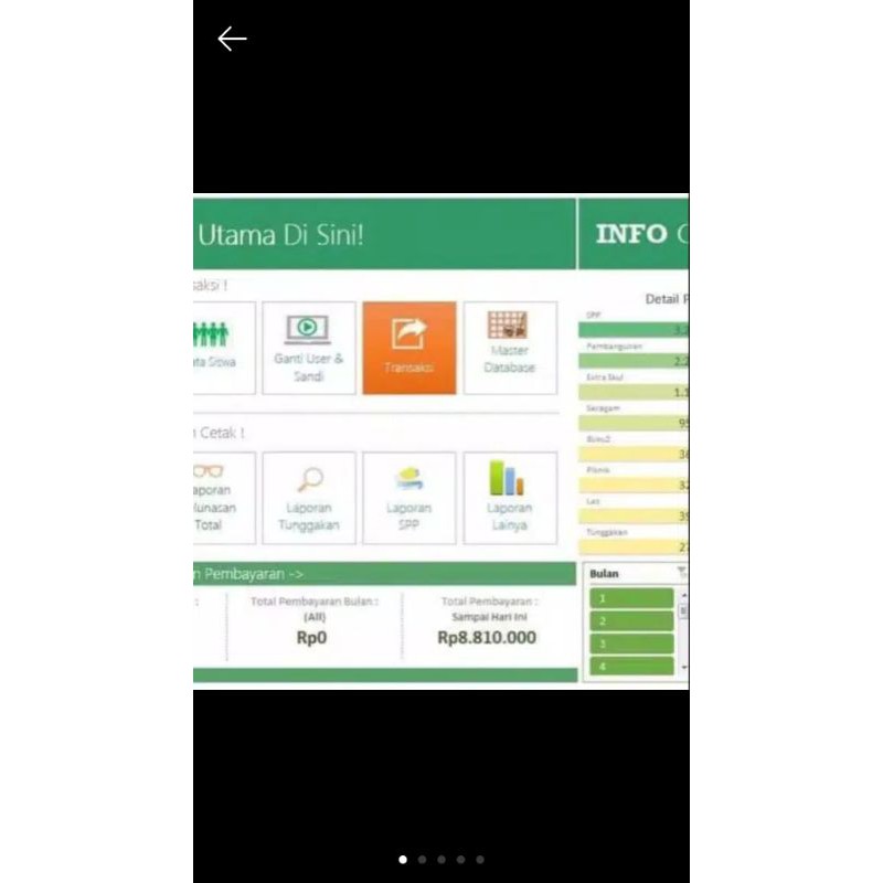 Jual SMART EXCEL SPP V.2.0 With PASSWORD OPEN VBA | Shopee Indonesia