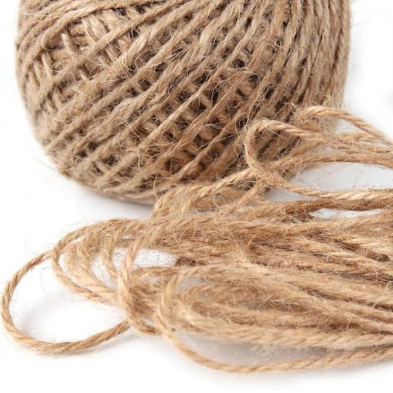 Jual Tali Rami/Goni 2 ply tali rami goni tali jerami/ tali untuk ...