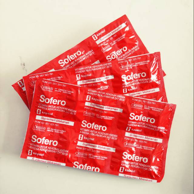 Jual Sofero vitamin anemia zat besi multivitamin suplemen kesehatan ...