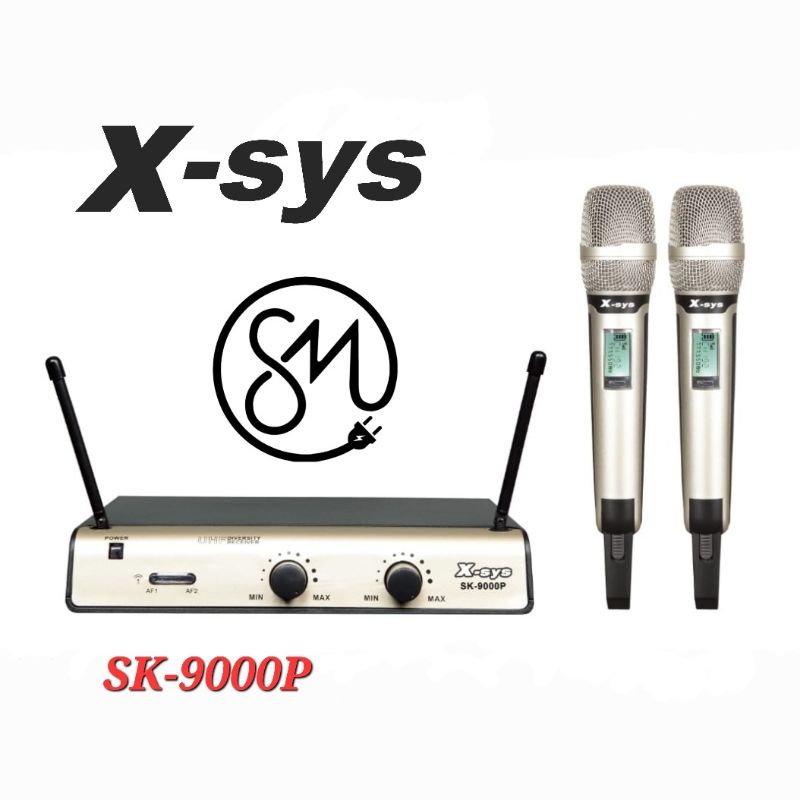 Jual Microphone Wireless X-Sys SK-9000P mic Xsys SK9000P | Shopee Indonesia