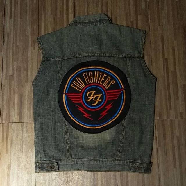 Jual BACKPATCH BORDIR FOO FIGHTERS | Shopee Indonesia