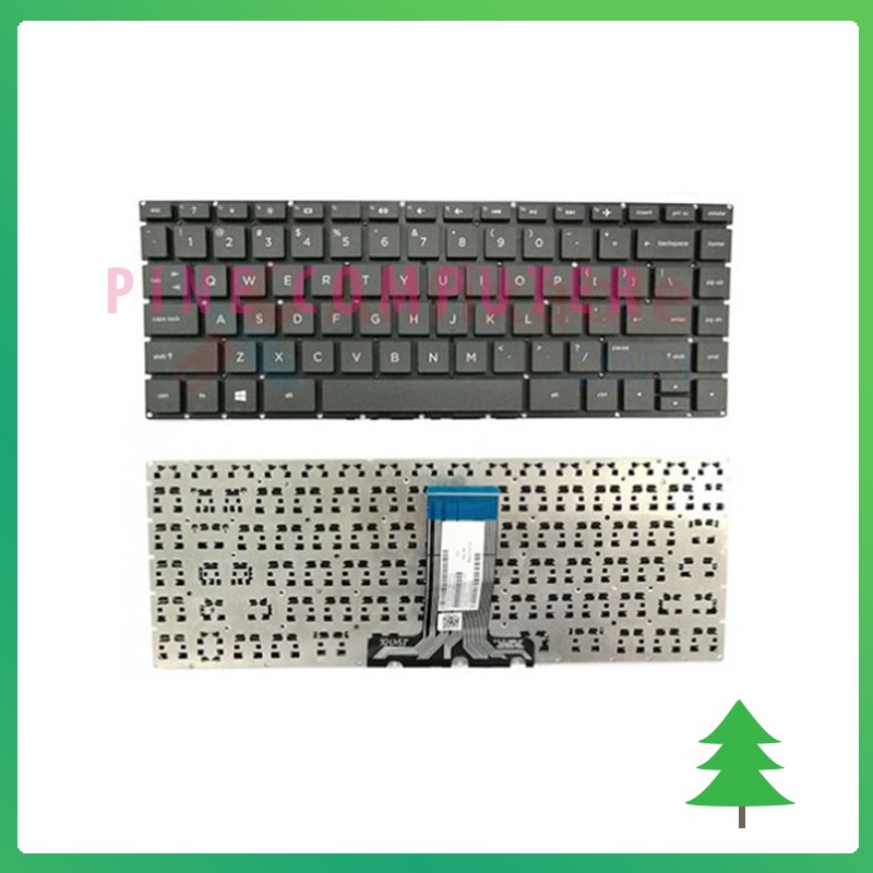 Jual KEYBOARD LAPTOP HP 14-BS 14-AB 13-U TPN Q158 Q187 240 G6 BLACK NON ...