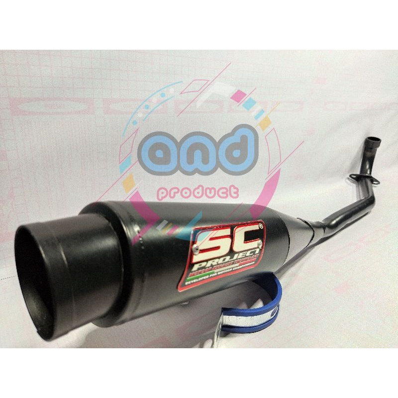 Jual Knalpot racing ahau merek SC untuk supra x 125/karisma/kirana/revo ...