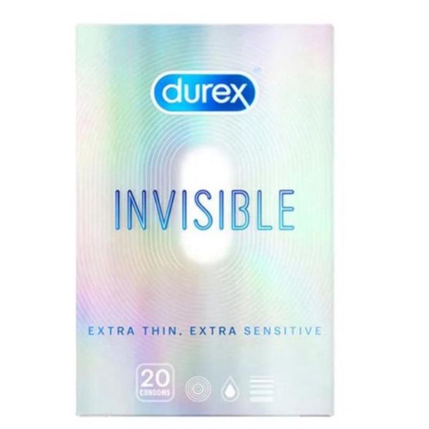 Jual Durex Kondom Invisible - 20 Pcs | Shopee Indonesia