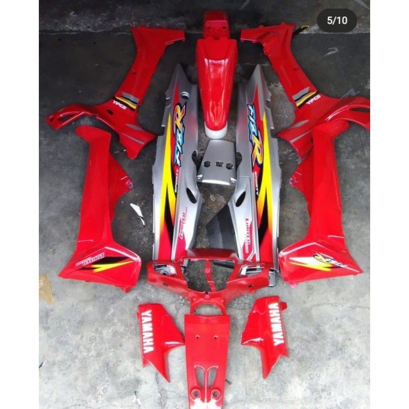 Jual PROMO cover body full halus fizr f1zr merah silver limited edition ...