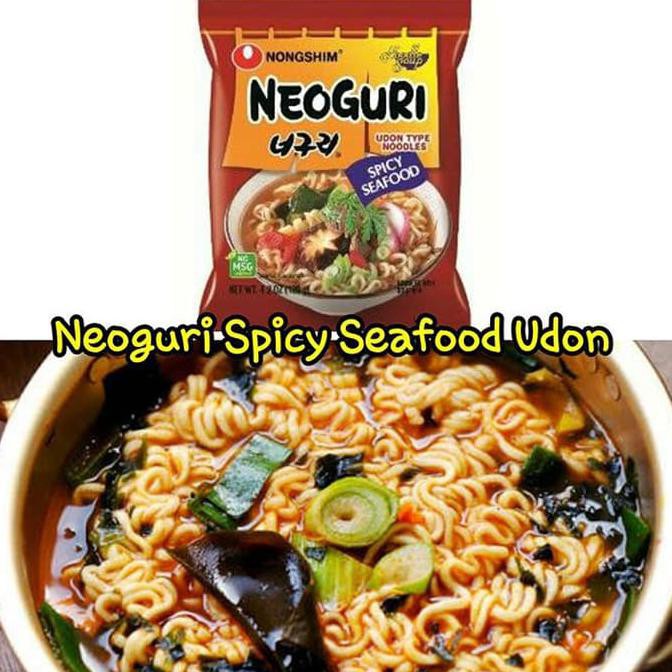 Jual Nongshim Neoguri Seafood Udon Asli Korea | Shopee Indonesia