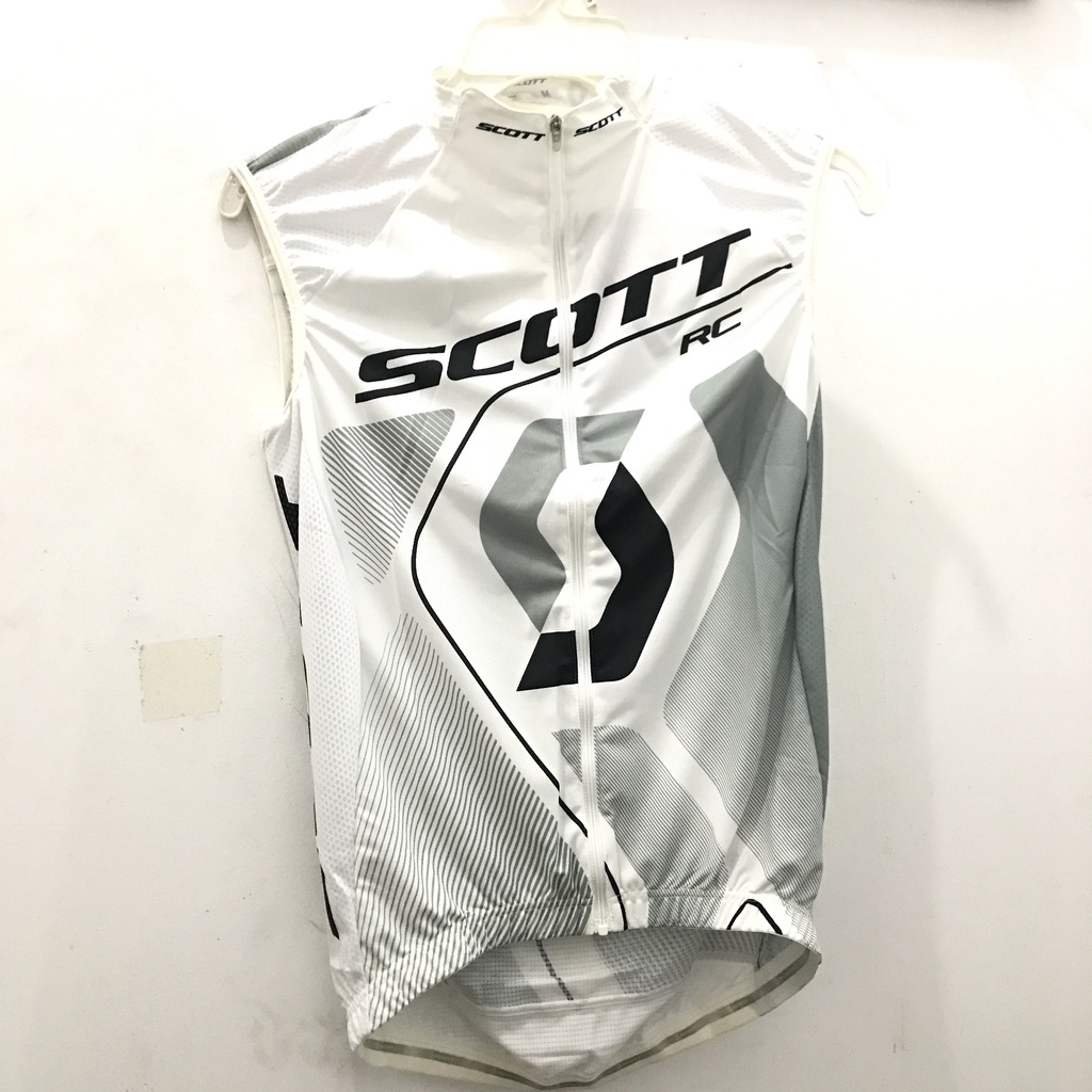 Jual Rompi Vest Sepeda SCOTT Original WS RC White Grey | Shopee Indonesia