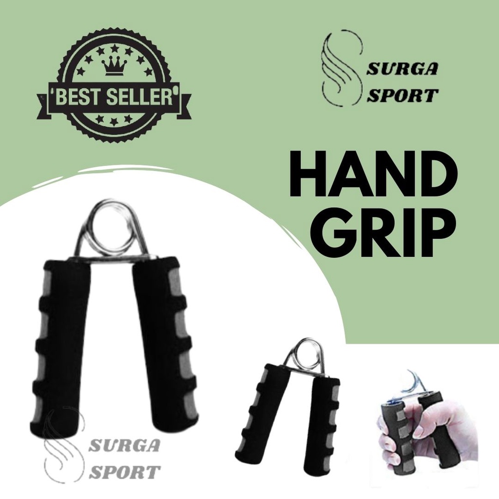 Jual HANDGRIP ALAT BANTU FITNESS OTOT LENGAN TANGAN TELAPAK HAND GRIP ...