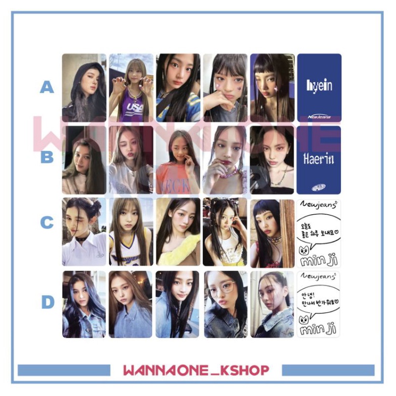 Jual photocard New jeans newjeans minji hanni danielle haerin hyein ... Jual photocard New jeans newjeans minji hanni danielle haerin hyein ...