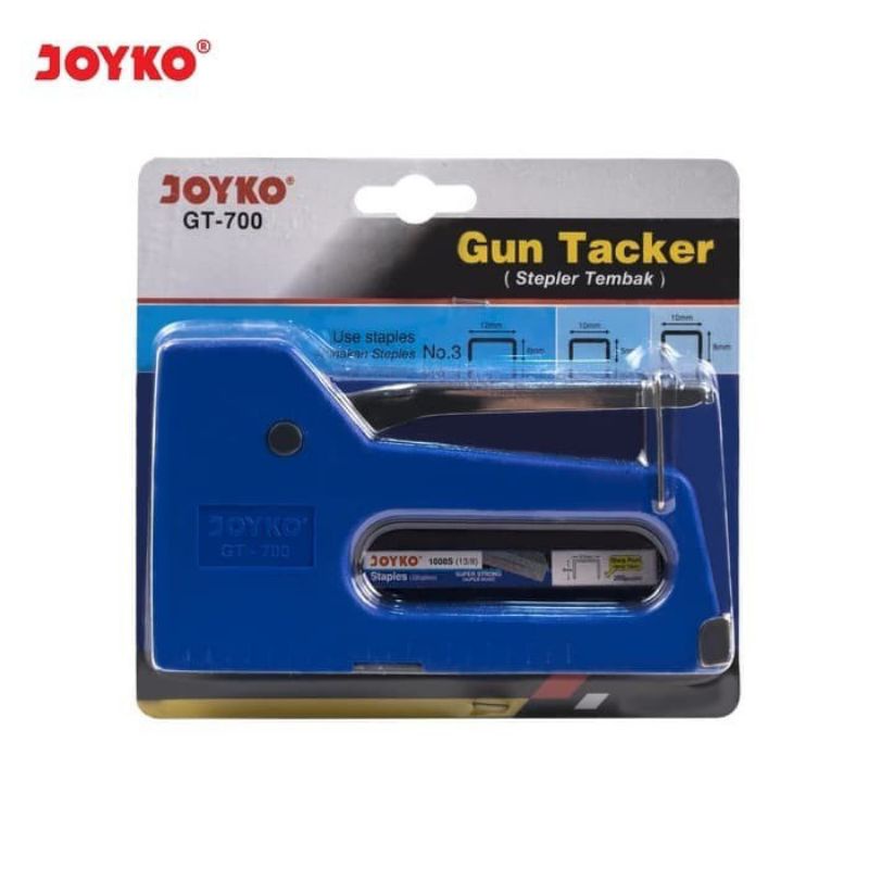 Jual Stapler Tembak/Gun tacker Joyko GT-700 ( 1 pcs ) | Shopee Indonesia