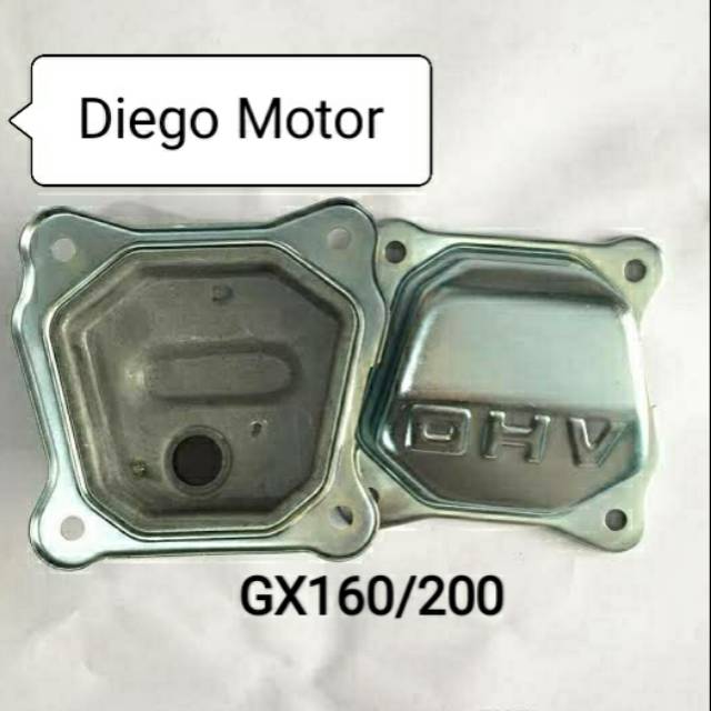 Jual Cylinder head cover bonet tutup kop deksel mesin tipe GX160 GX200 ...