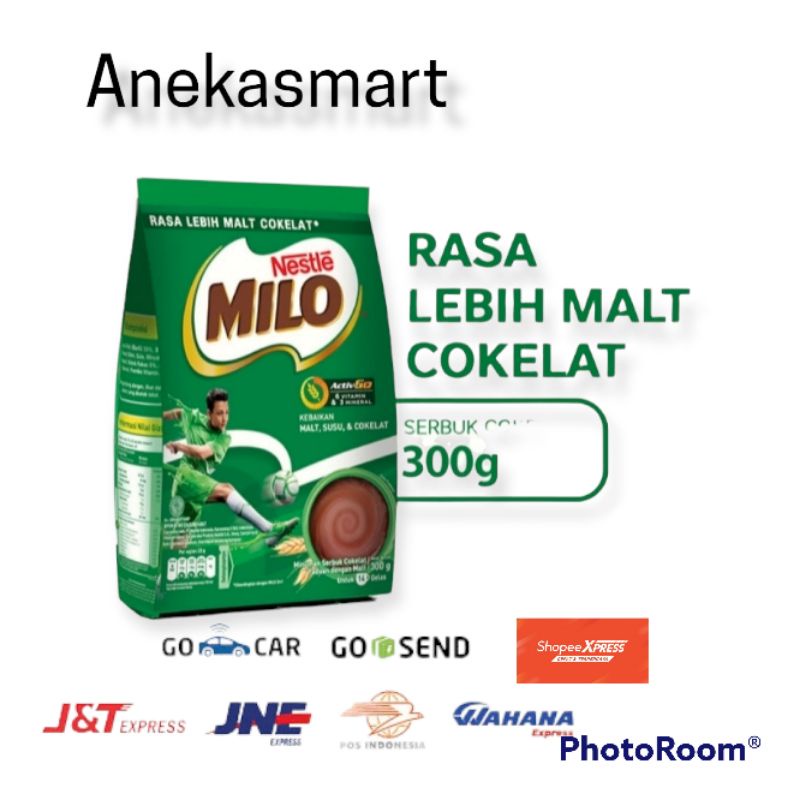 Jual Susu Coklat Bubuk Milo | Susu Milo Pouch Rasa Coklat 300 gr ...