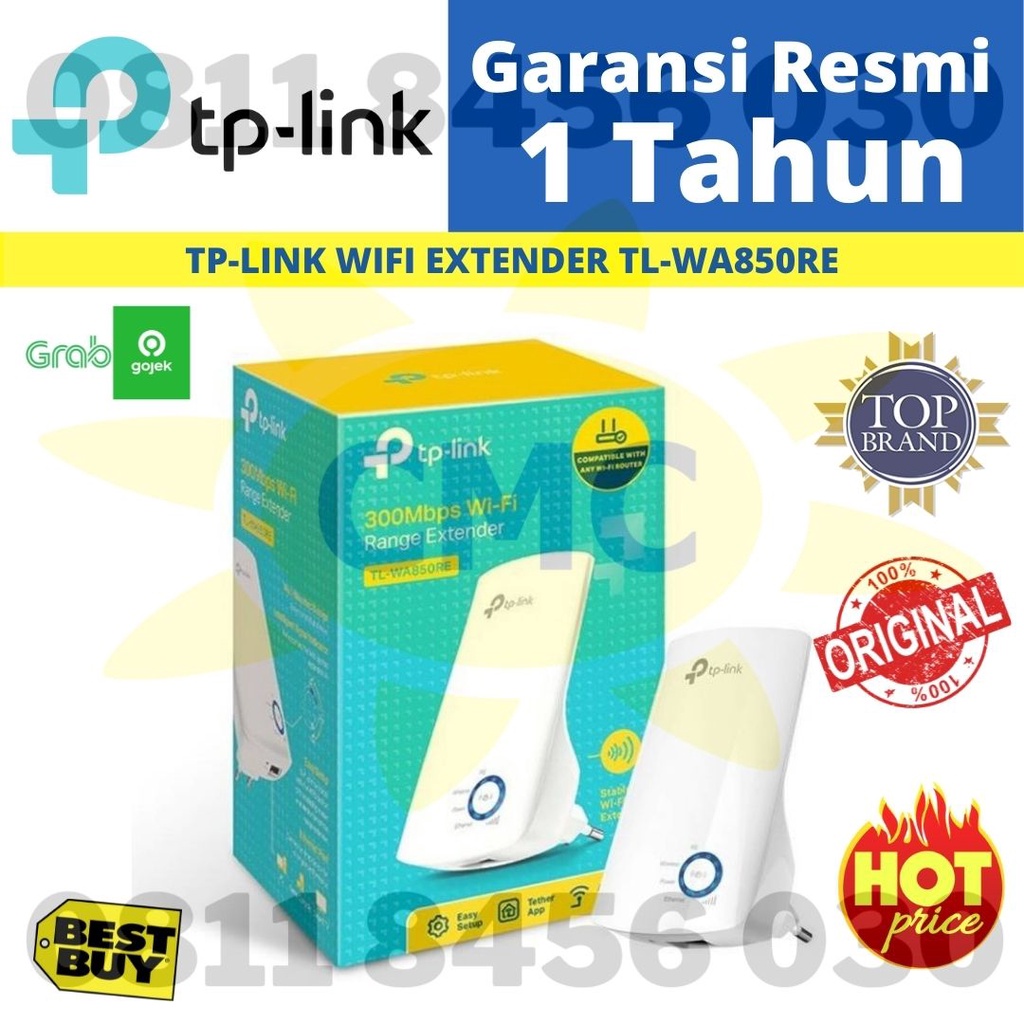 Jual TP-LINK TL-WA850RE TPLINK 850 RE 300Mbps Universal Wifi Range ...