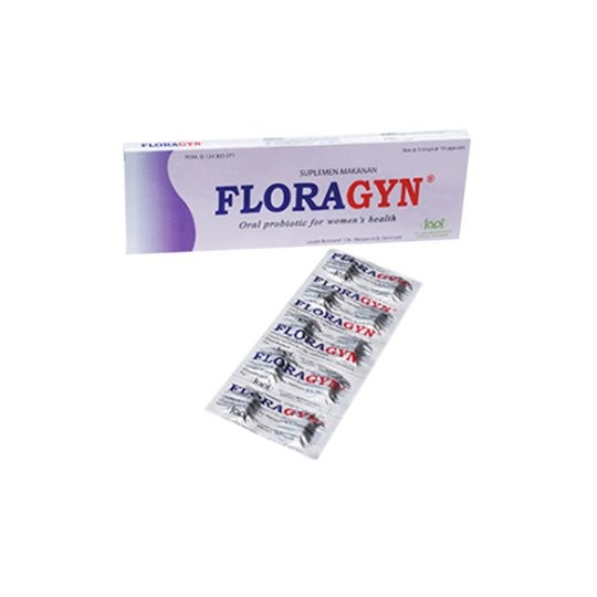 Jual FLORAGYN STRIP ISI 10 KAPSUL OBAT INFEKSI SALURAN KEMIH KEPUTIHAN ...